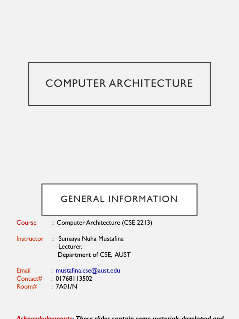 CSE2213 Lecture 1 - (Chapter 1) - Basic Structure of Computers | PDF | Computer Data Storage ...