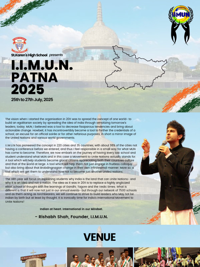 I.I.M.U.N. Patna Conference 2025 | PDF