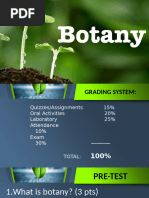 General Botany Topics BS Biology 1st Year | PDF