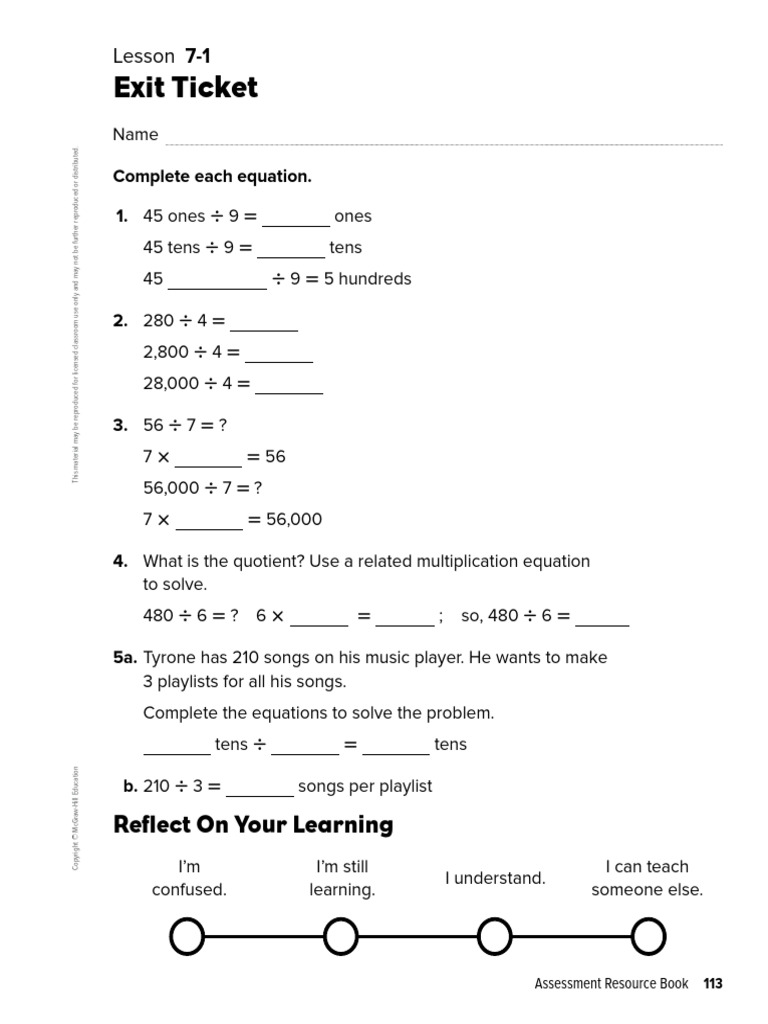G-04 Assessment Resource Book | PDF