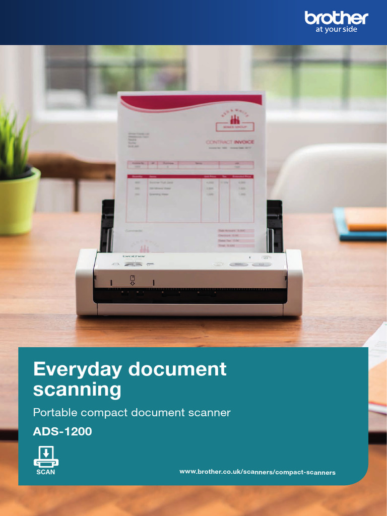 Portable Document Scanner ADS-1200 | PDF | Image Scanner | Barcode