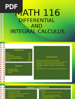Comprehensive Calculus Topics List | PDF