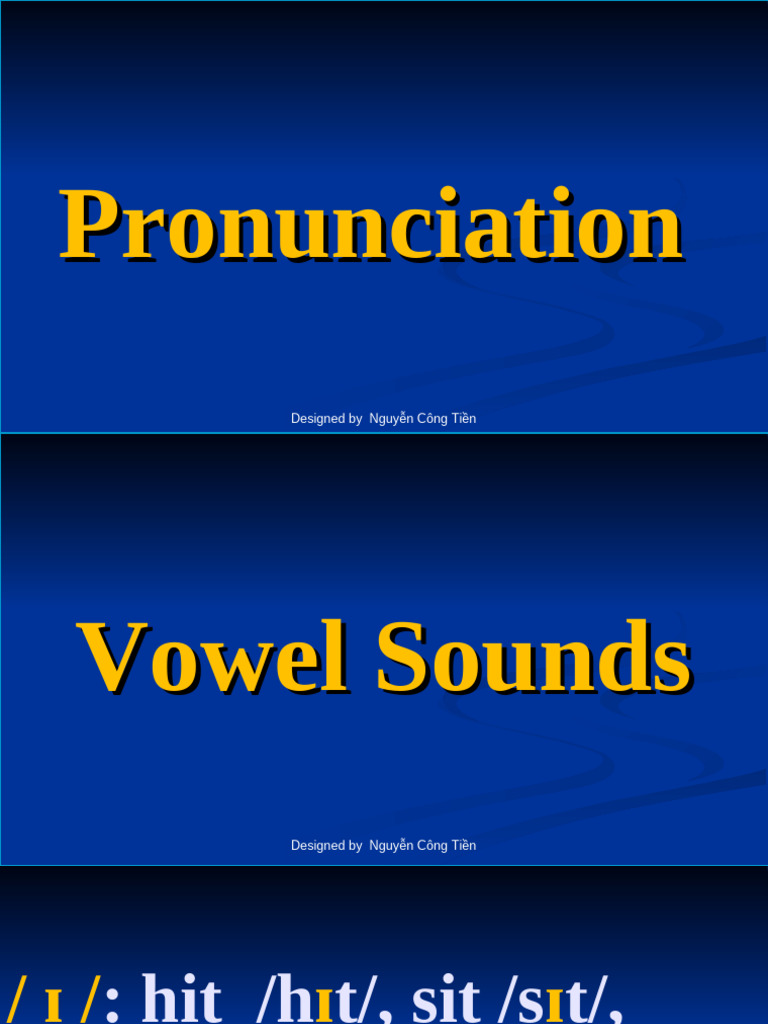 English Pronunciation Guide | PDF | Language Families | Languages