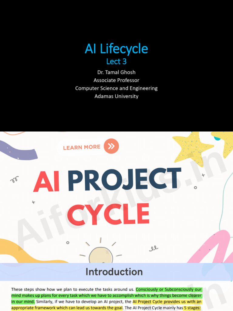 AI Project Cycle Lect3 | PDF