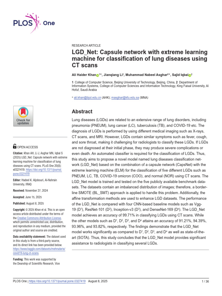 LGD - Net Capsule Network With Extreme Learning Machine For ...
