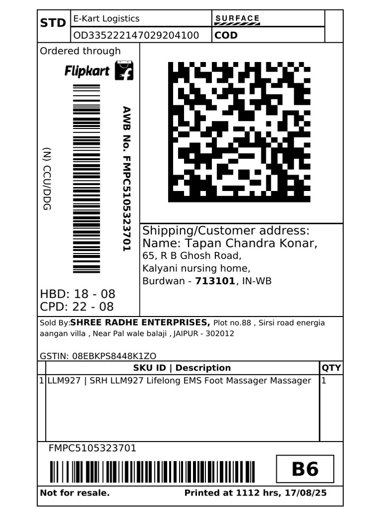 Flipkart Invoice Cropping Tool Guide | PDF | Invoice | Government Of India