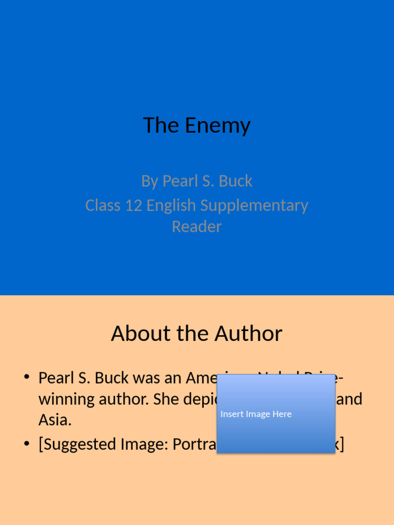 The - Enemy - Designed - Presentation by Scrib | PDF