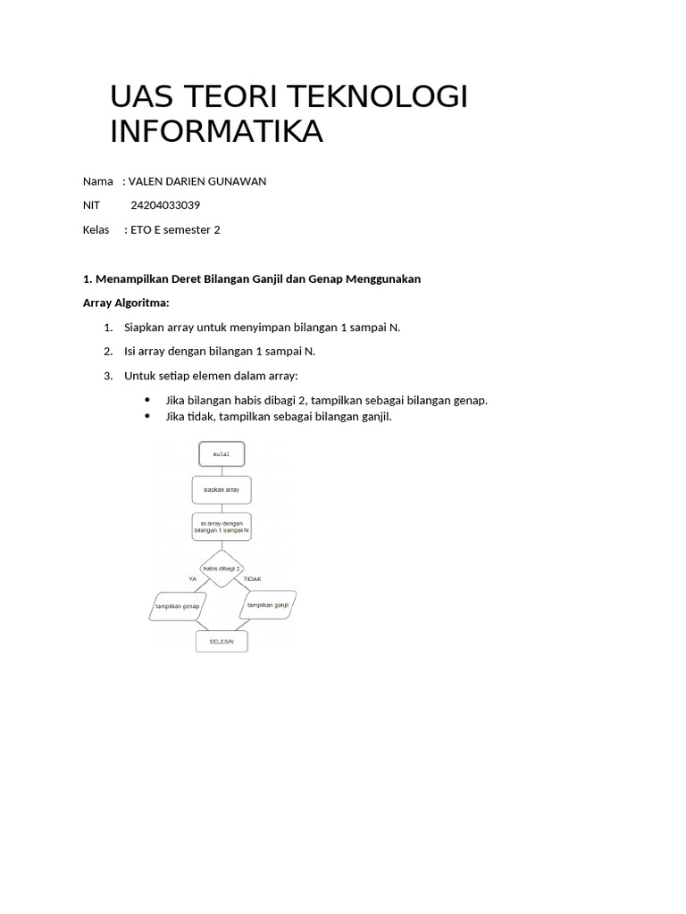 Uas Teori Ti Valen | PDF