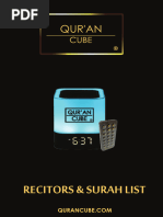 Surah List with Juz Divisions | PDF | Islamic Texts | Religious Books