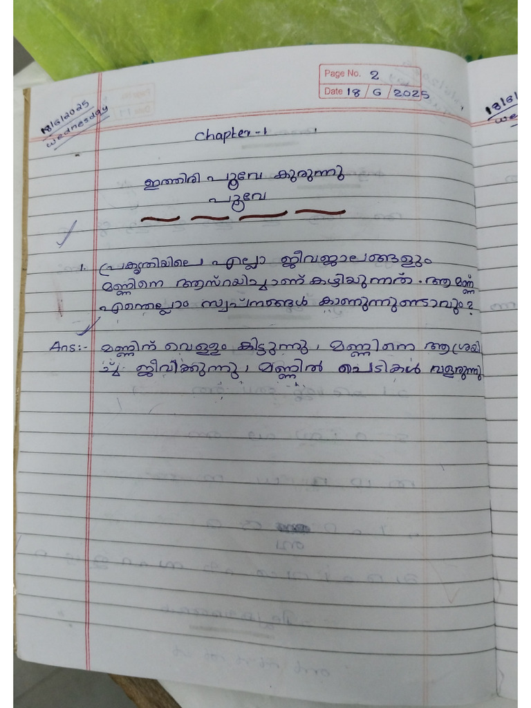 MALAYALAM Kerala Padavali Notes | PDF