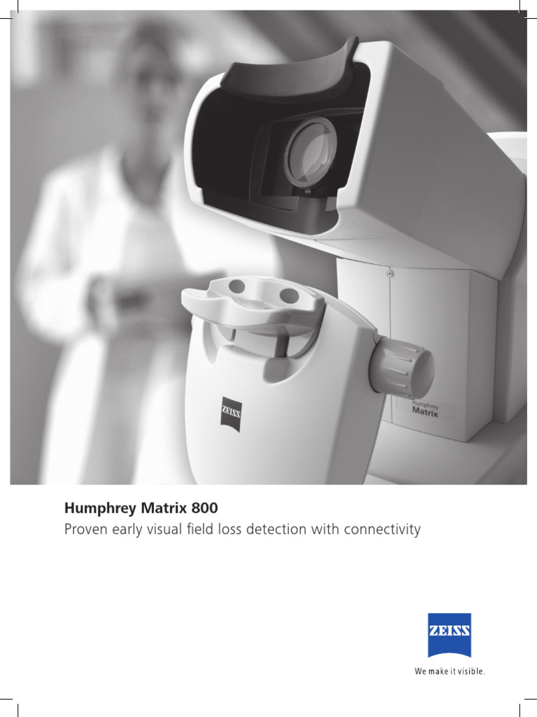 Zeiss Humphrey Matrix 800 Brochure | PDF | Electronic Health Record ...