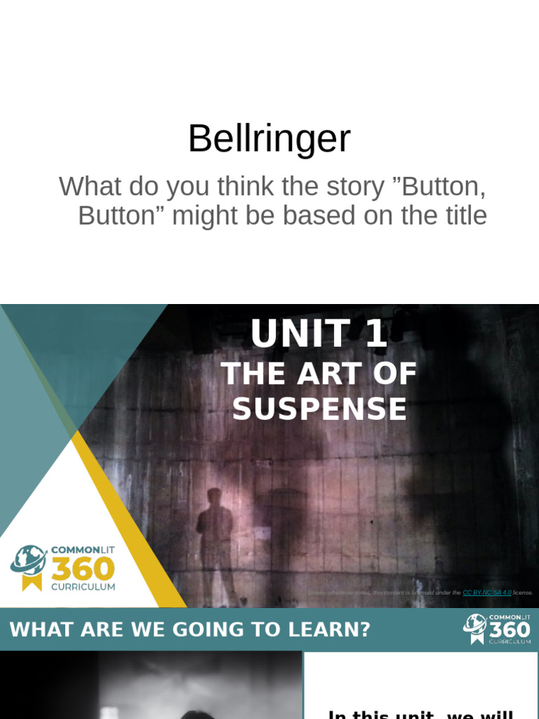 Day 1 - Unit 1 ELA 8th | PDF