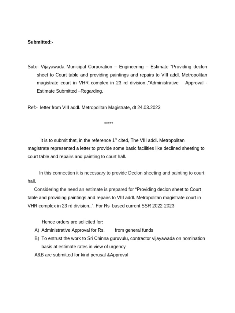 VHR Complex Court | PDF