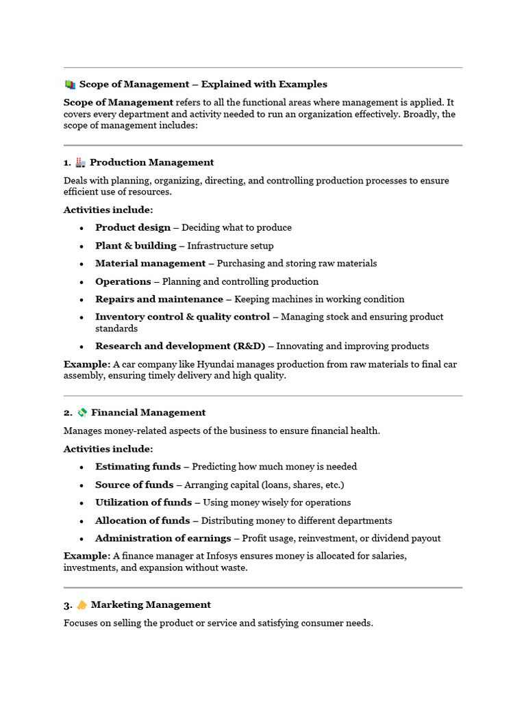 Principles and Practices of Management | PDF | Human Resources | Employment