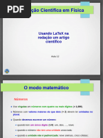 Símbolos Matemáticos em LaTeX | PDF | Ortografia | Caligrafia ocidental