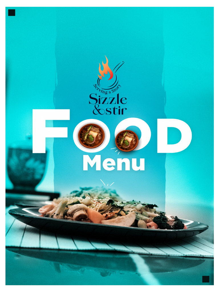 Sizzle & Stir Menu | PDF