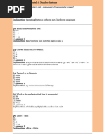 50 Computer Science MCQs with Answers | PDF | Computer Data Storage ...