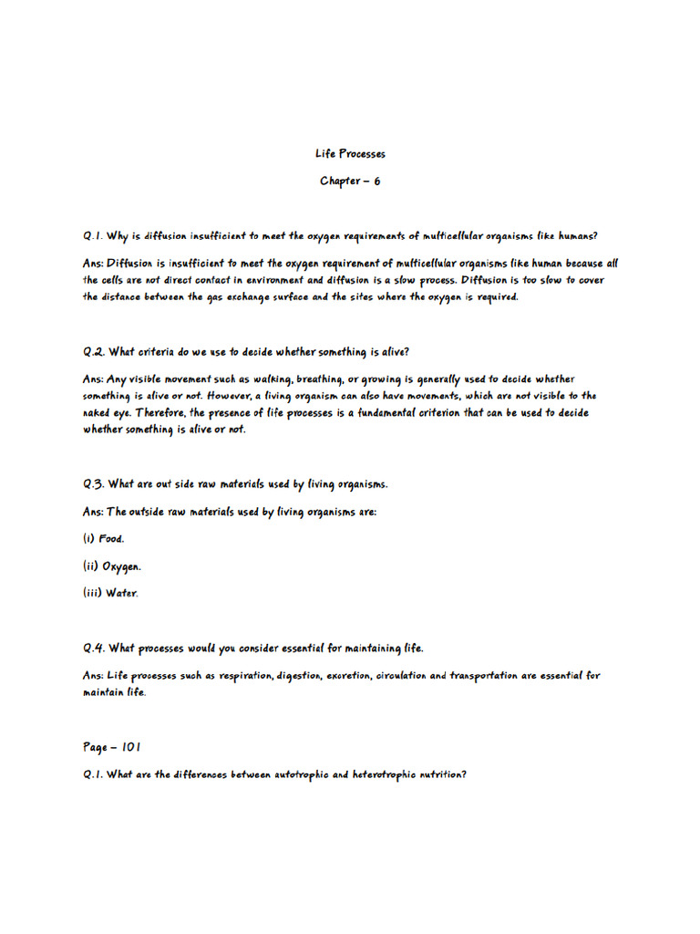 Chapter 6 Class 10 | PDF