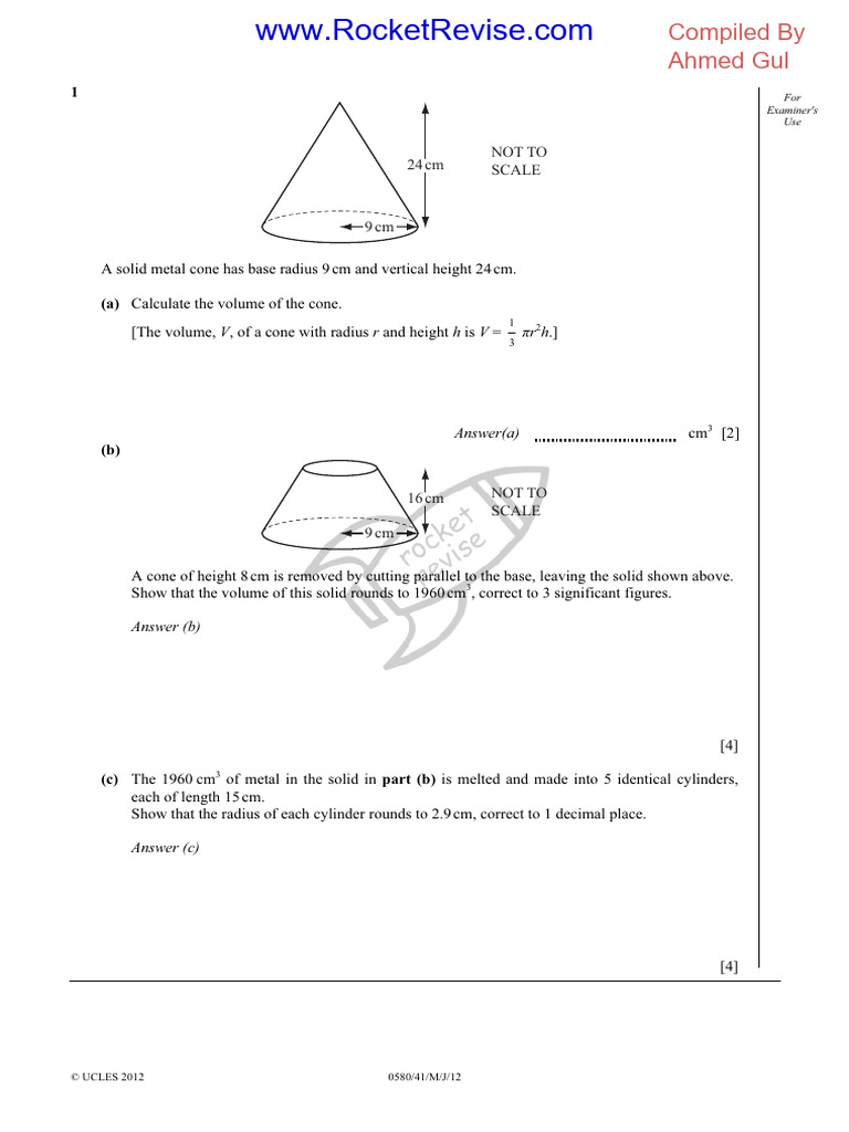 Volume Frustrum QP.textMark.textMark.textMark.image.marked | PDF | Sphere | Area