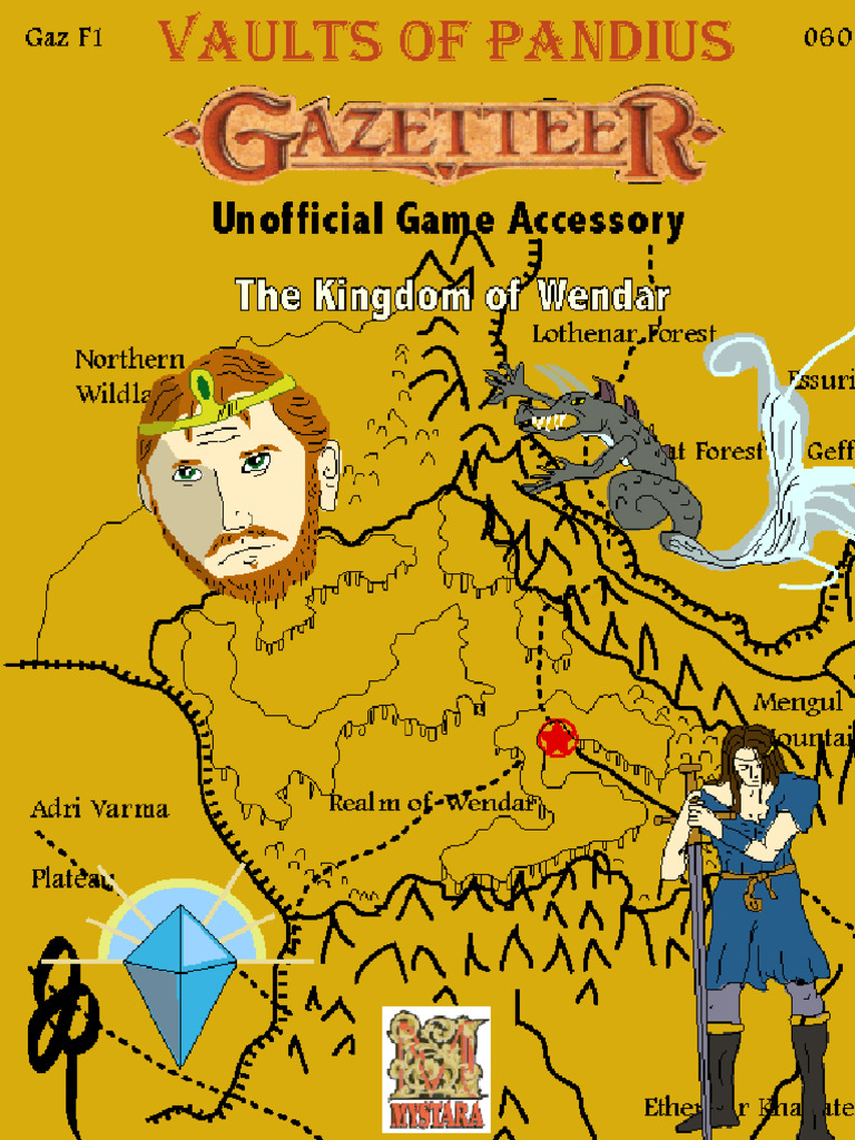 Mystara - GAZ F1 The Kingdom of Wendar v3 | PDF | Elf (Dungeons ...