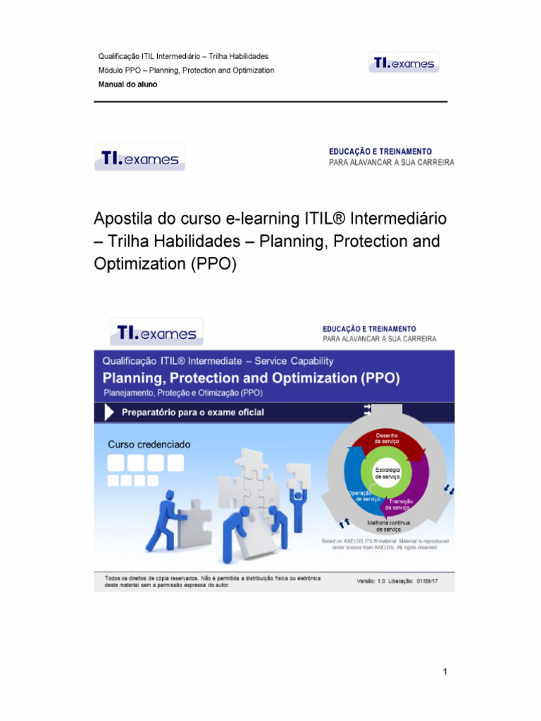 Itil Ppo - Apostila | PDF