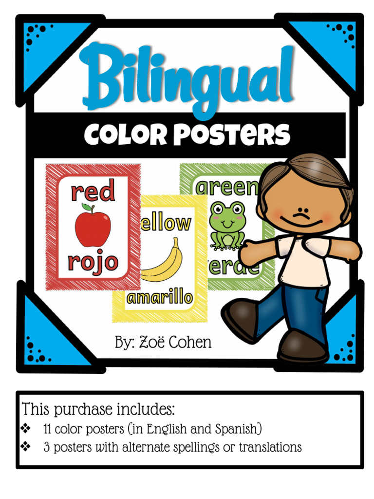 Bilingual: Color Posters | PDF