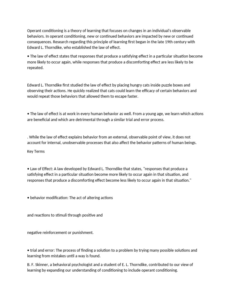 Basic Psychological Processes | PDF | Reinforcement | Cognition