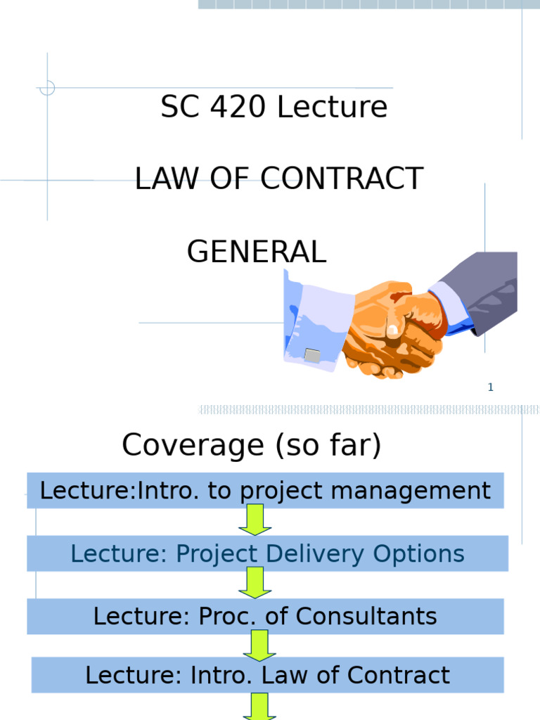 Understanding Contract Law Essentials | PDF | Breach Of Contract ...