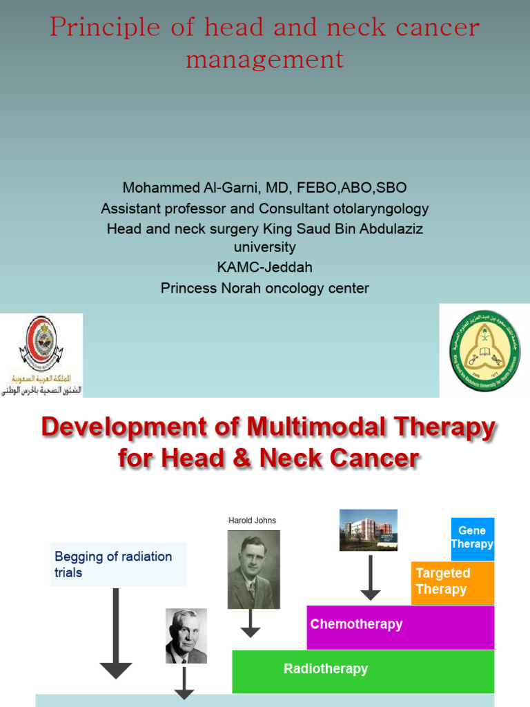 Head and Neck Cancer Management Overview | PDF | Head And Neck Cancer ...