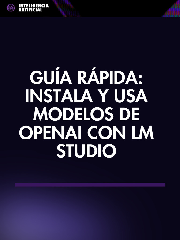 Guia de Instalacion y Uso de Modelos Open Source de OpenAI en Local | PDF | Microsoft Windows ...