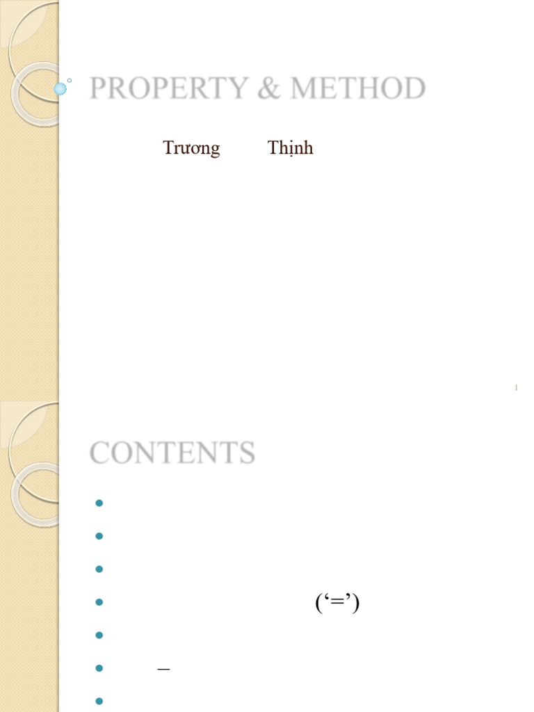 OOP w04 Publish | PDF | Parameter (Computer Programming) | Method (Computer Programming)