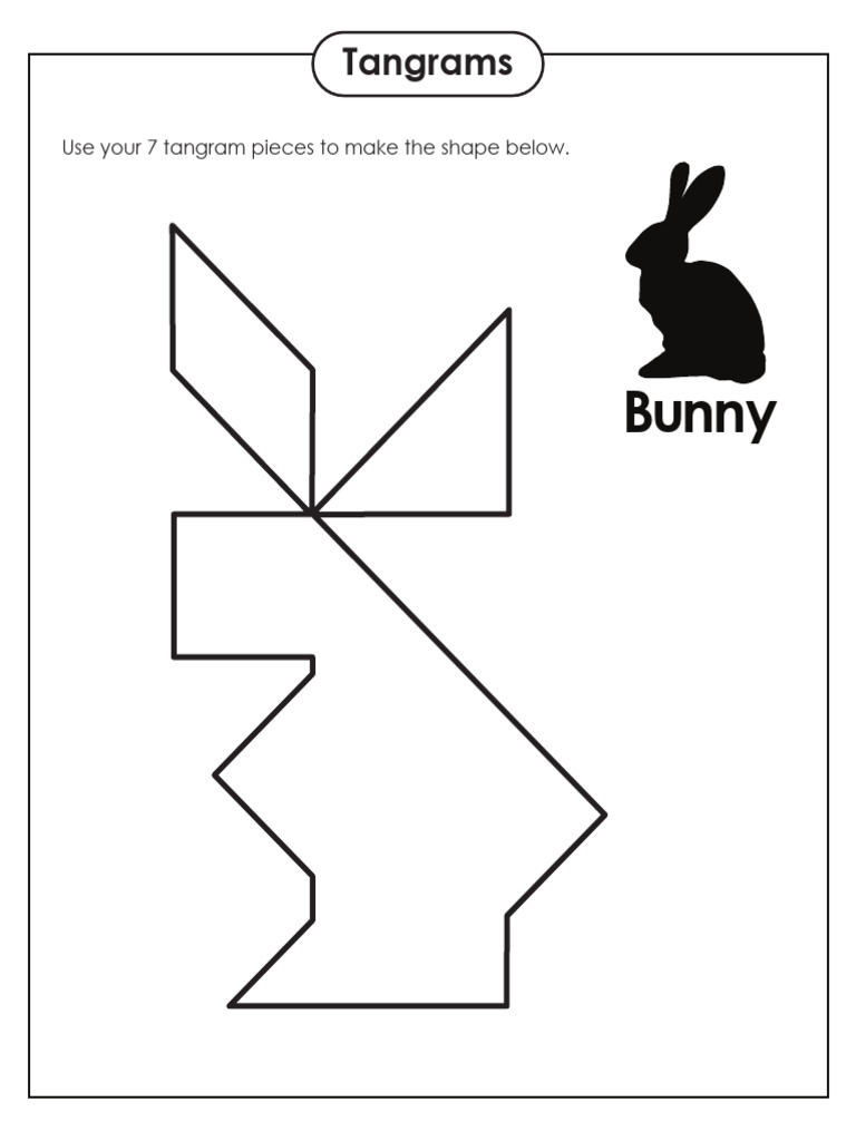 Tangram Easter EATAN | PDF