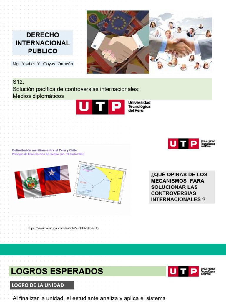S12 - s1 DIP Conflictos y Resolución Pacífica | PDF | Naciones Unidas ...