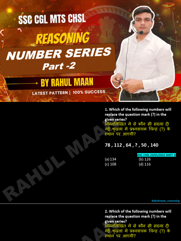 Number Series 2 | PDF