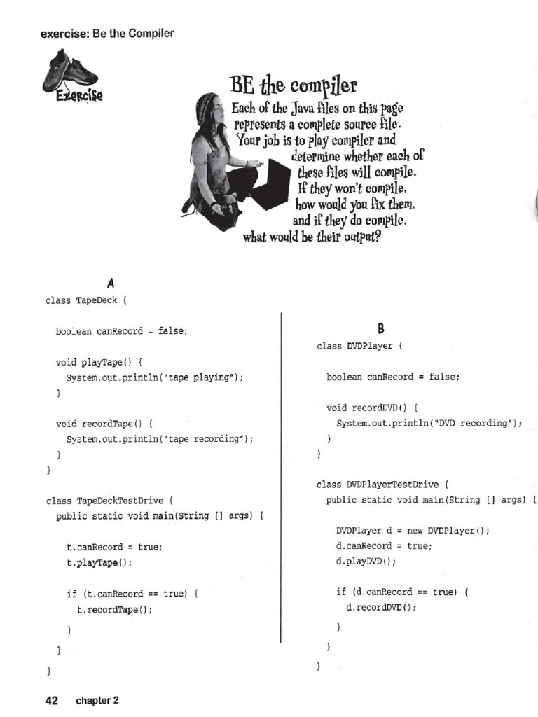 Ex1 Be The Compiler | PDF