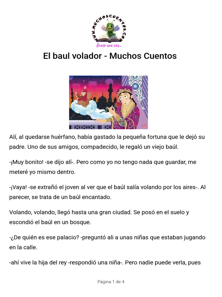 El Baul Volador Muchos Cuentos | PDF