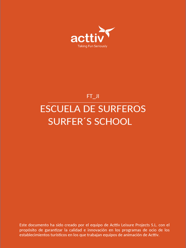 FT Ji Surfers School | PDF