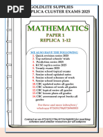 Math pp2 Kcse 2024-1 | PDF