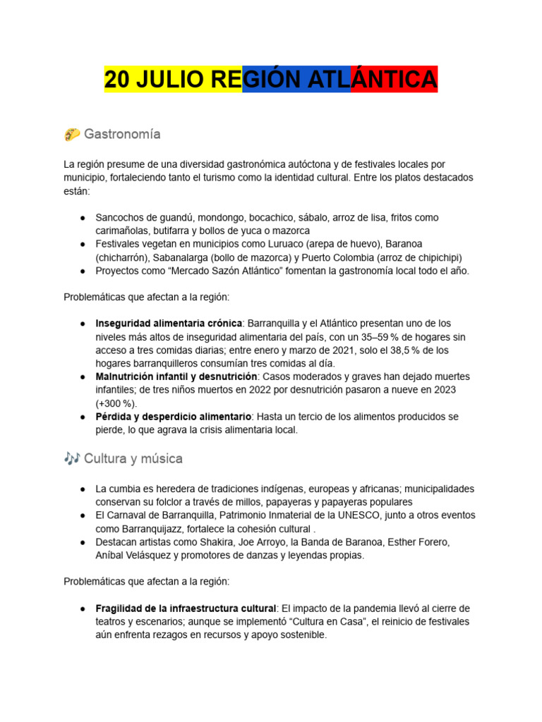 Región Atlantica | PDF | Humedal | Entorno natural