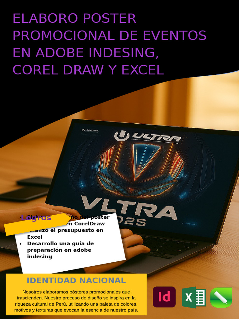 Poster Promocional | PDF | Microsoft Excel | Adobe InDesign