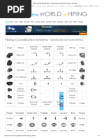 Isometric Piping Symbols Guide | PDF | Process Engineering | Building ...