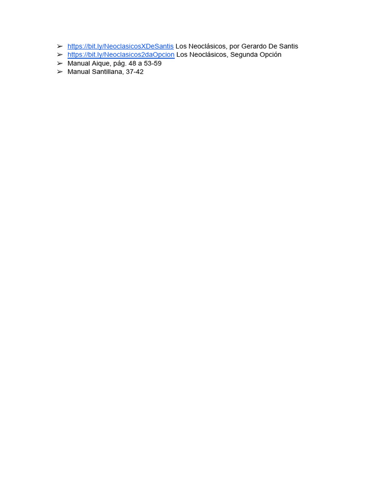 4 - Neoclásicos | PDF