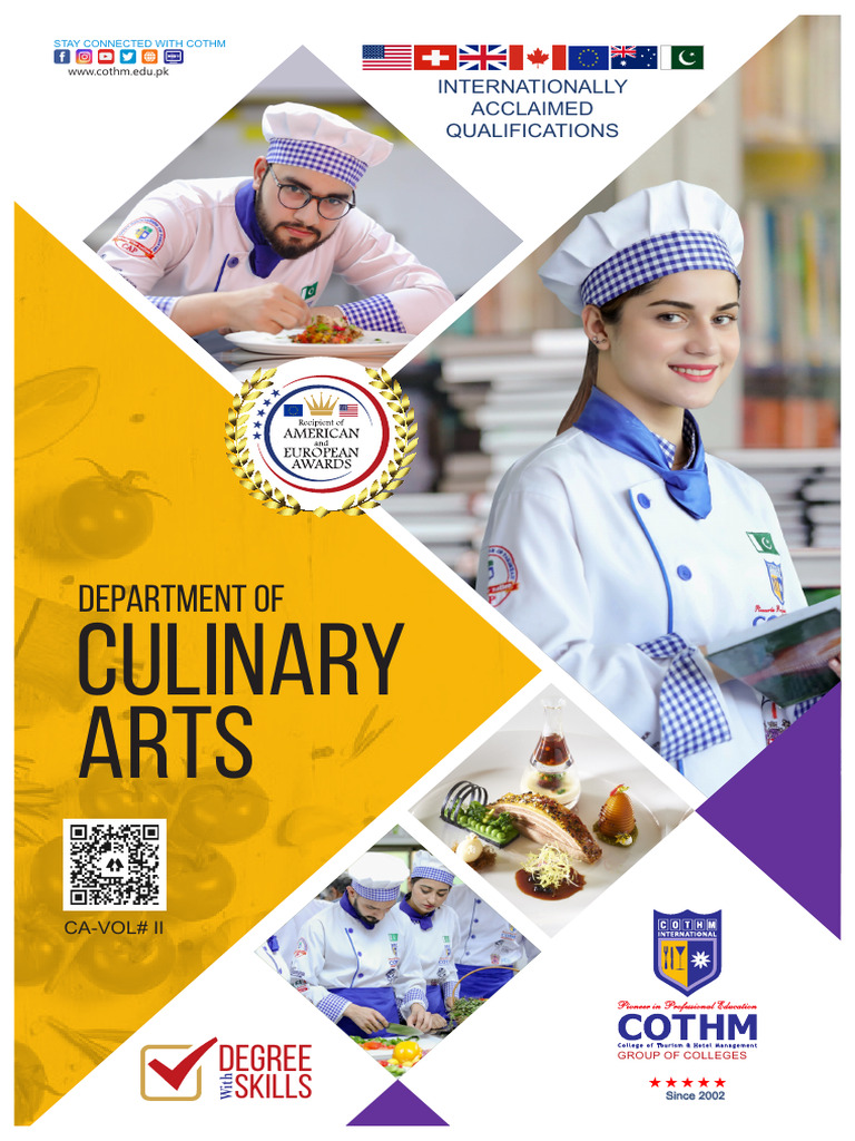 COTHM Culinary Arts Programs Overview | PDF | Chef | Culinary Arts