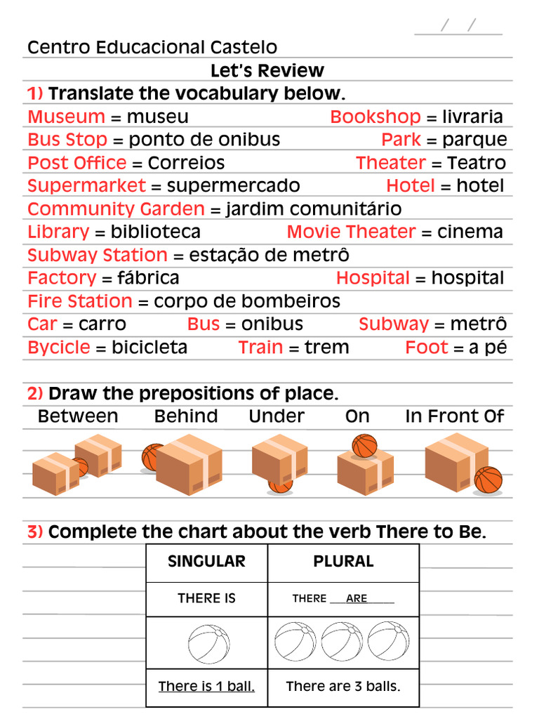Revisão 3º Ano Corrigida | PDF
