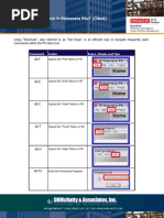 Primavera P6 Keyboard Shortcuts | PDF | Keyboard Shortcut | Human ...