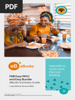 FNB Easy Zero Account Overview 2022-2023 | PDF | Credit Card | Debit Card