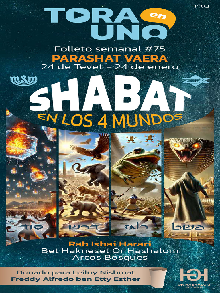 Mensajes de la Parashá Vaerá | PDF | Dios | Nombres de Dios en el judaísmo