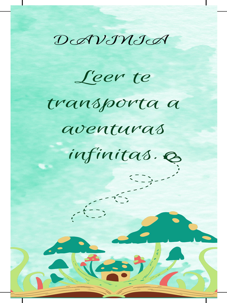 Separador de libros Navidad ilustrado azul | PDF