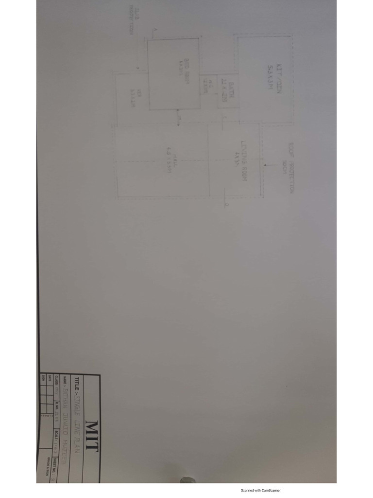 Sinlge Line Plan - Pathan Junaid2233 | PDF
