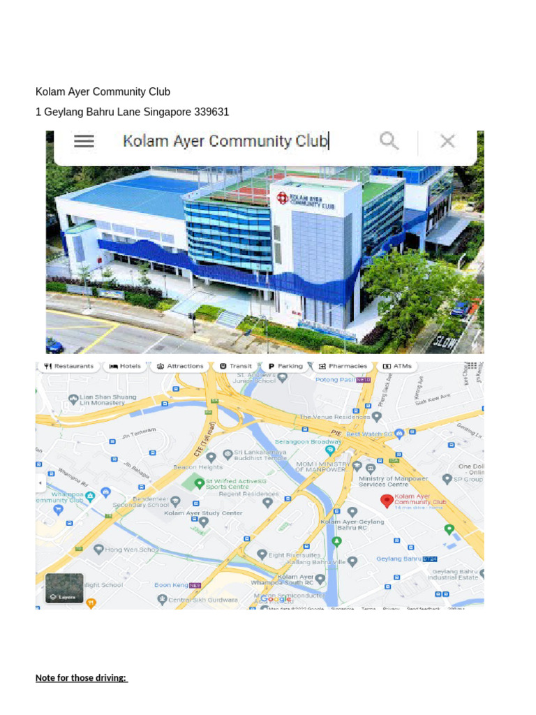 Location Details - KYCC | PDF